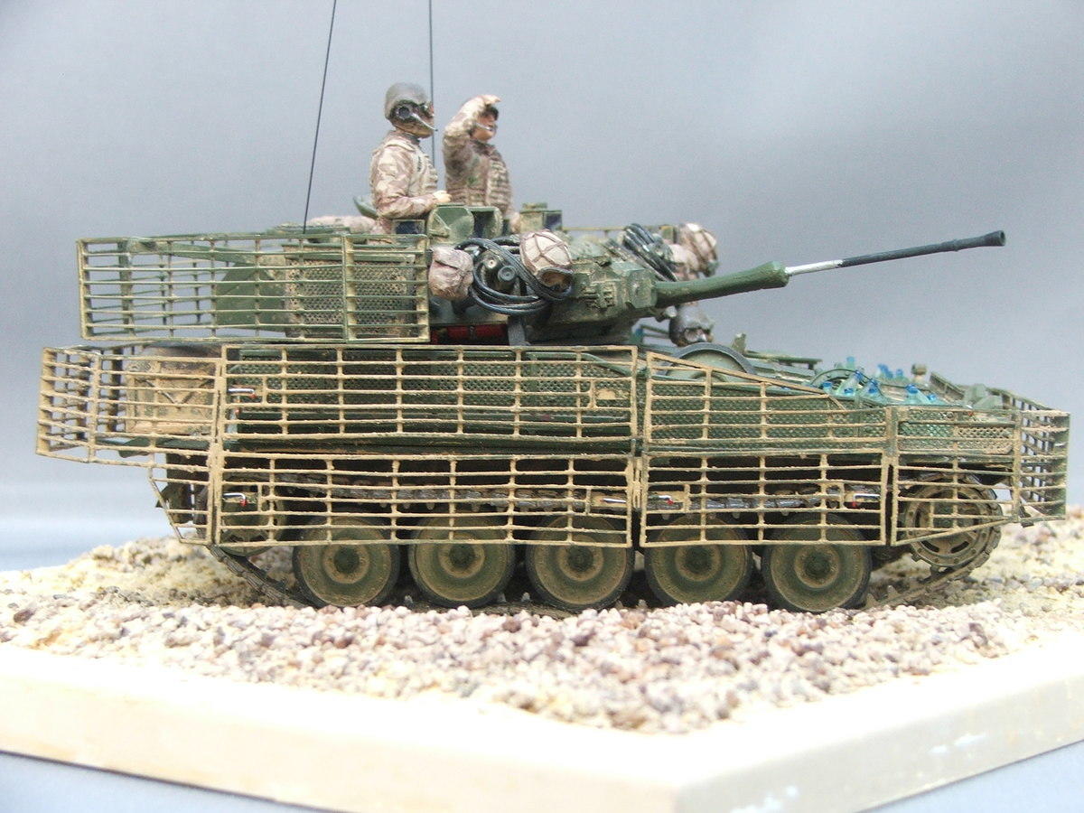 FV 107 Scimitar, LEP Up-Armoured, Queen's Dragoon Guards, Operation ...