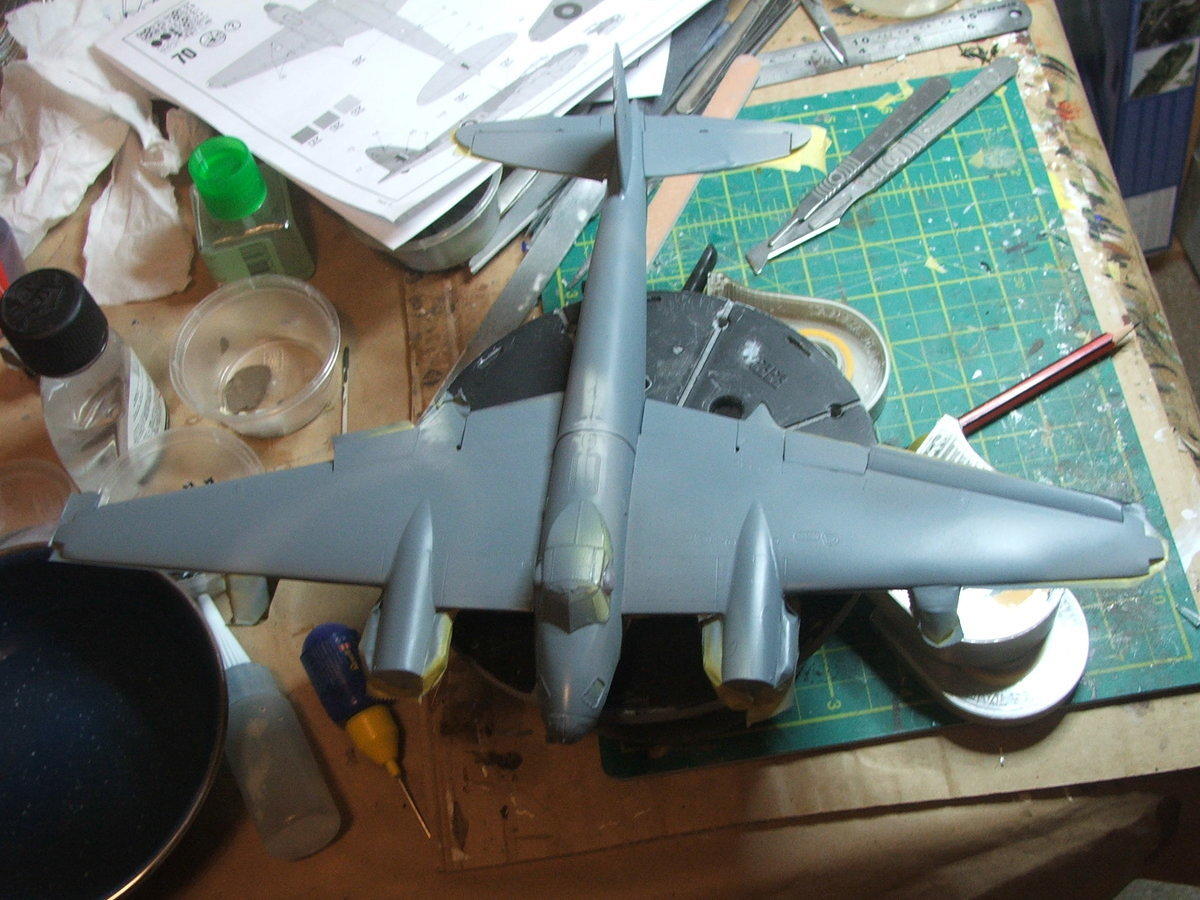 Revell 1:48 Mosquito B Mk IV (finished!) - D.H. Mosquito Single Type ...