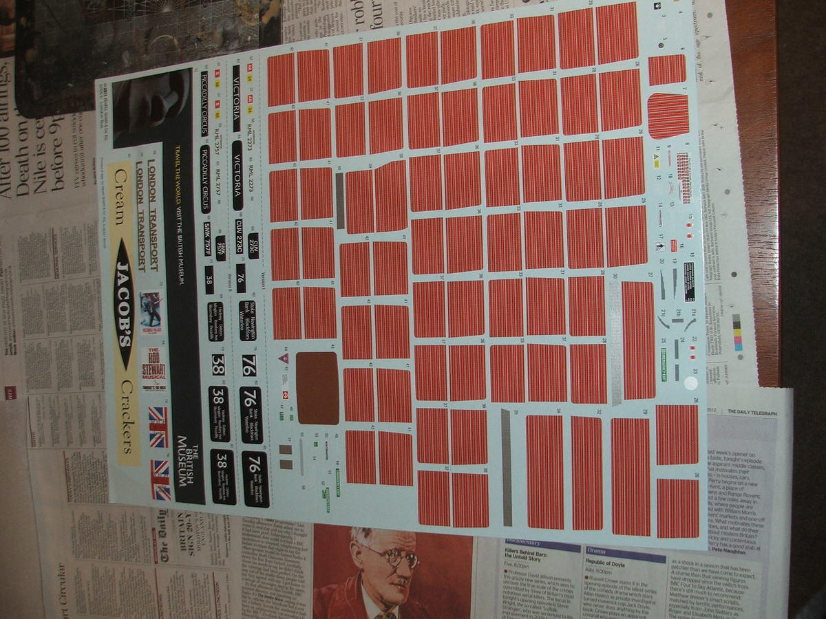 Revell London Country 480 Routemaster - the old school bus! - Work In ...