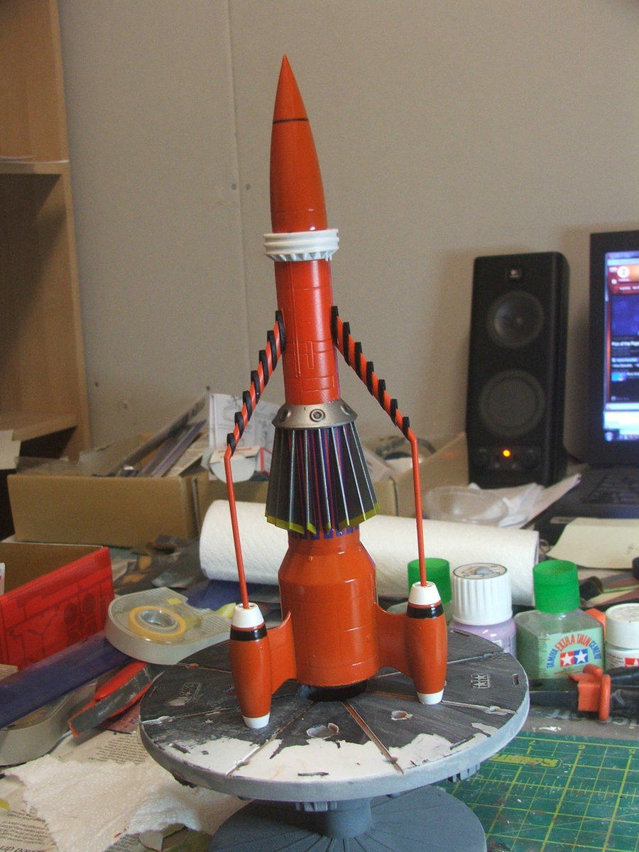 Aoshima Thunderbird 3 - Work In Progress - SF & RealSpace ...