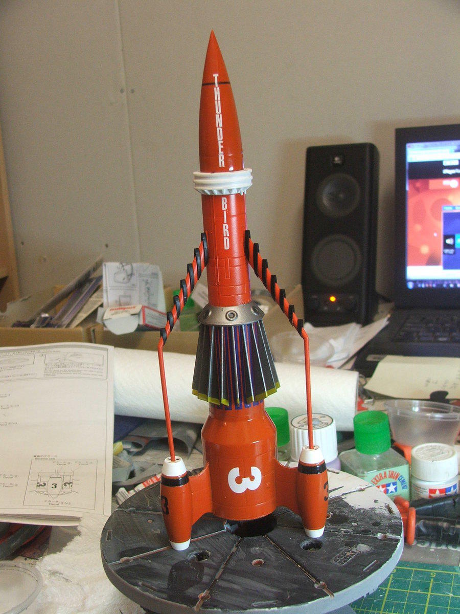 Aoshima Thunderbird 3 - Work In Progress - SF & RealSpace ...