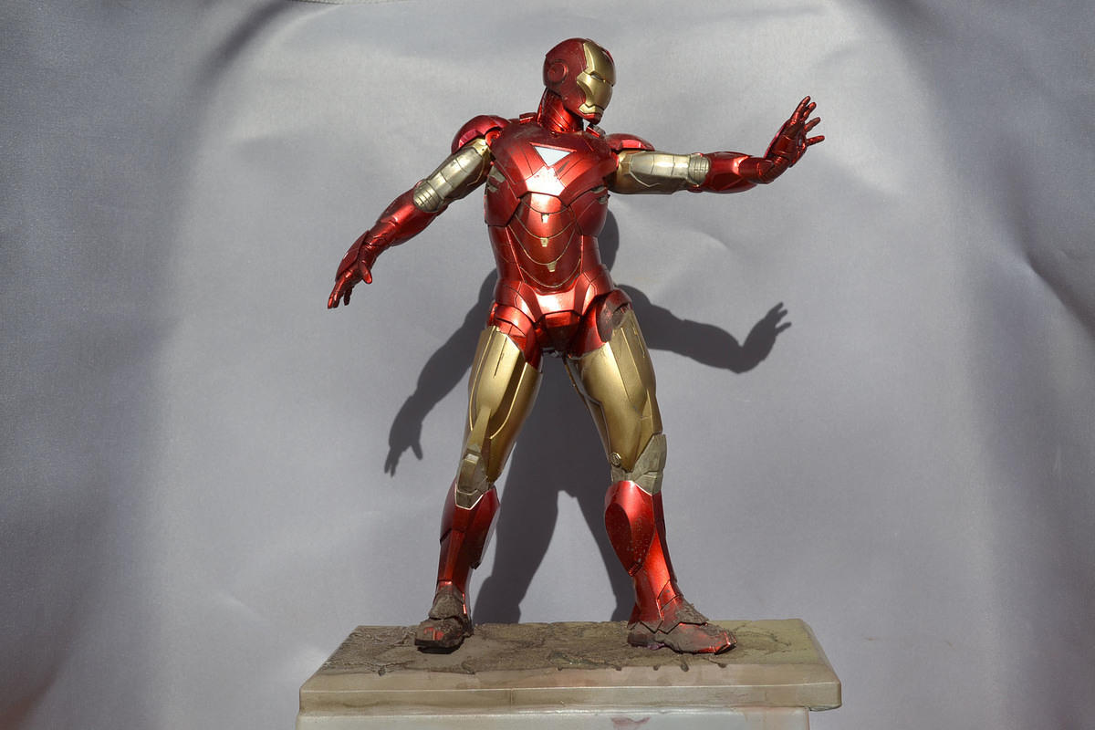 Iron Man Mk VI - 1:6 Moebius kit - Work In Progress - SF & RealSpace ...