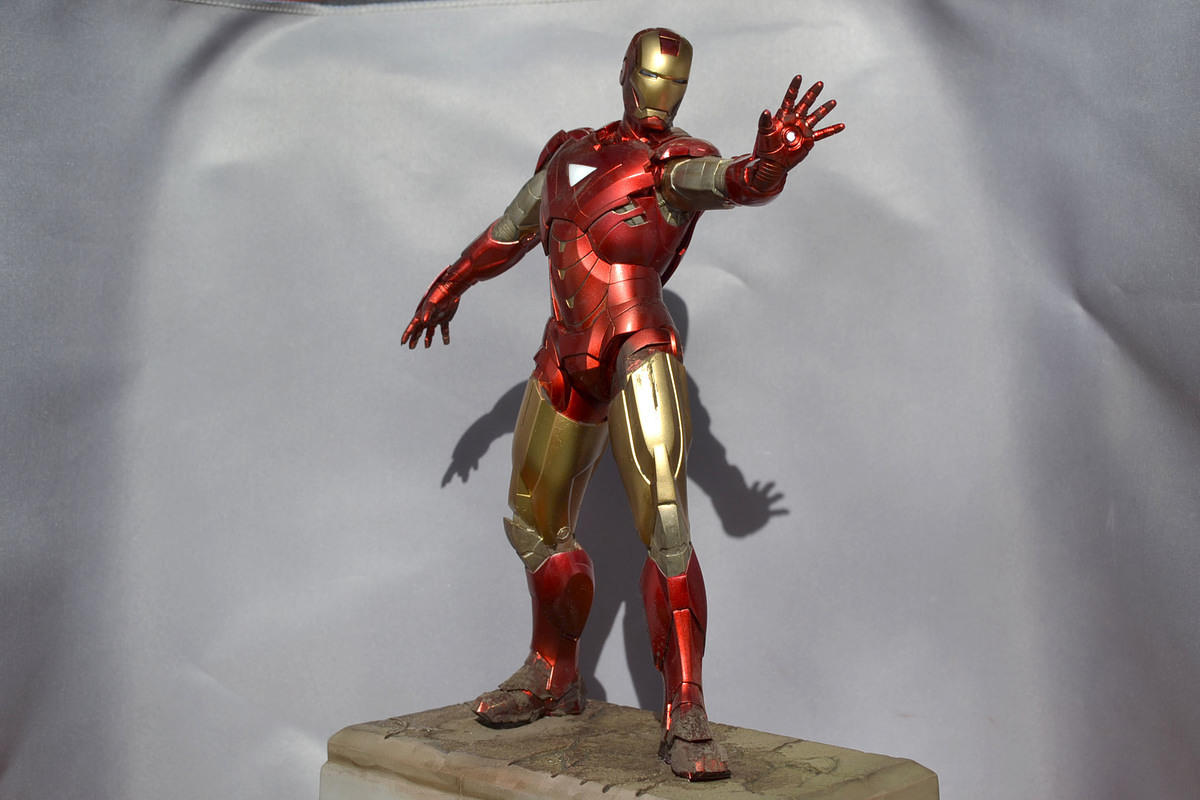 Iron Man Mk VI - 1:6 Moebius kit - Work In Progress - SF & RealSpace ...