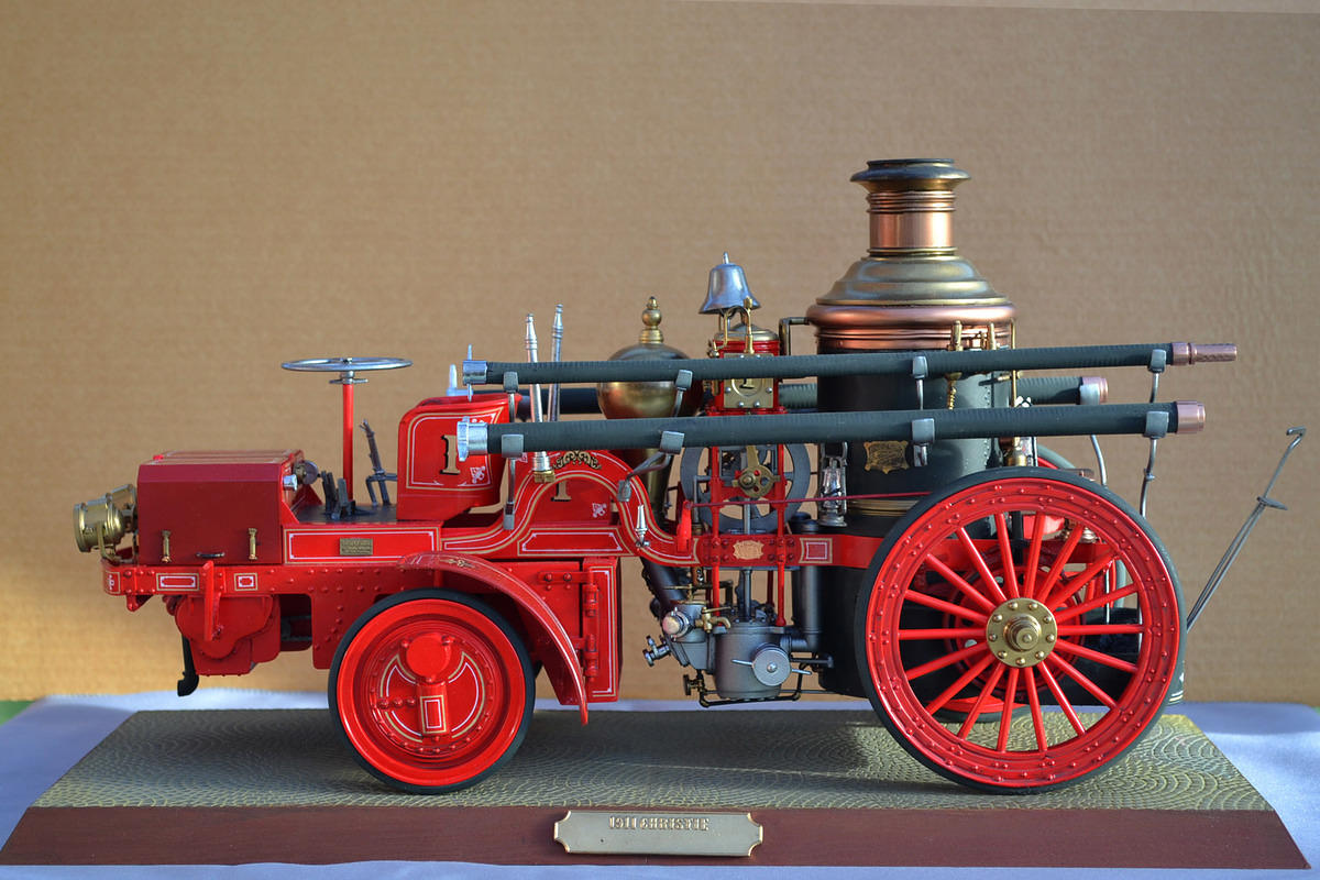 Airfix (actually MPC) 1:12 Christie Steam Fire Engine - Page 3 - Work ...