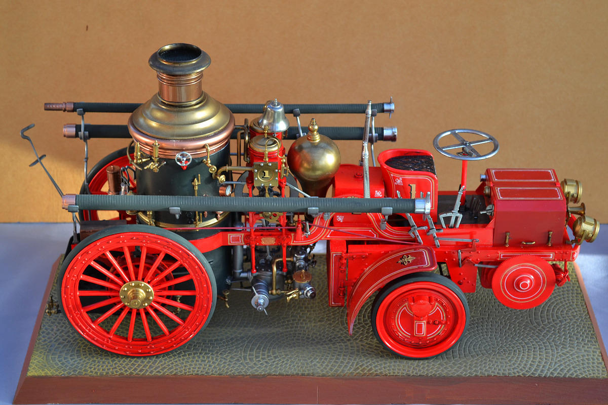 Airfix 1/12 1911 Christie Steam Fire Engine (9 20442) - - The Airfix ...
