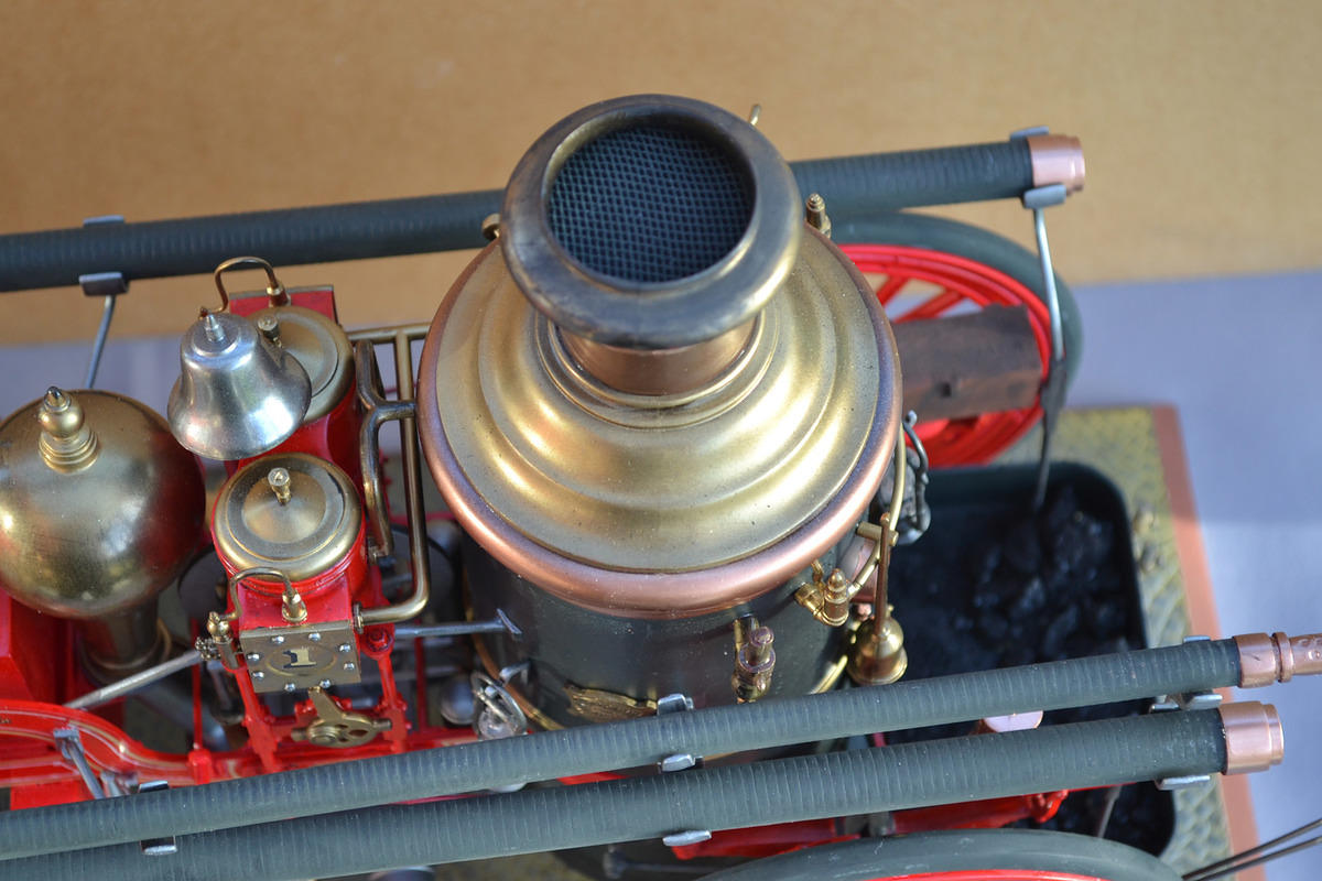 1:12 Airfix (MPC) Christie Steam Fire Engine - Ready For Inspection ...