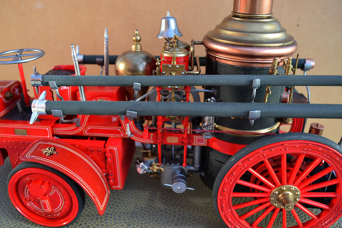 Airfix 1/12 1911 Christie Steam Fire Engine (9 20442) - - The Airfix ...