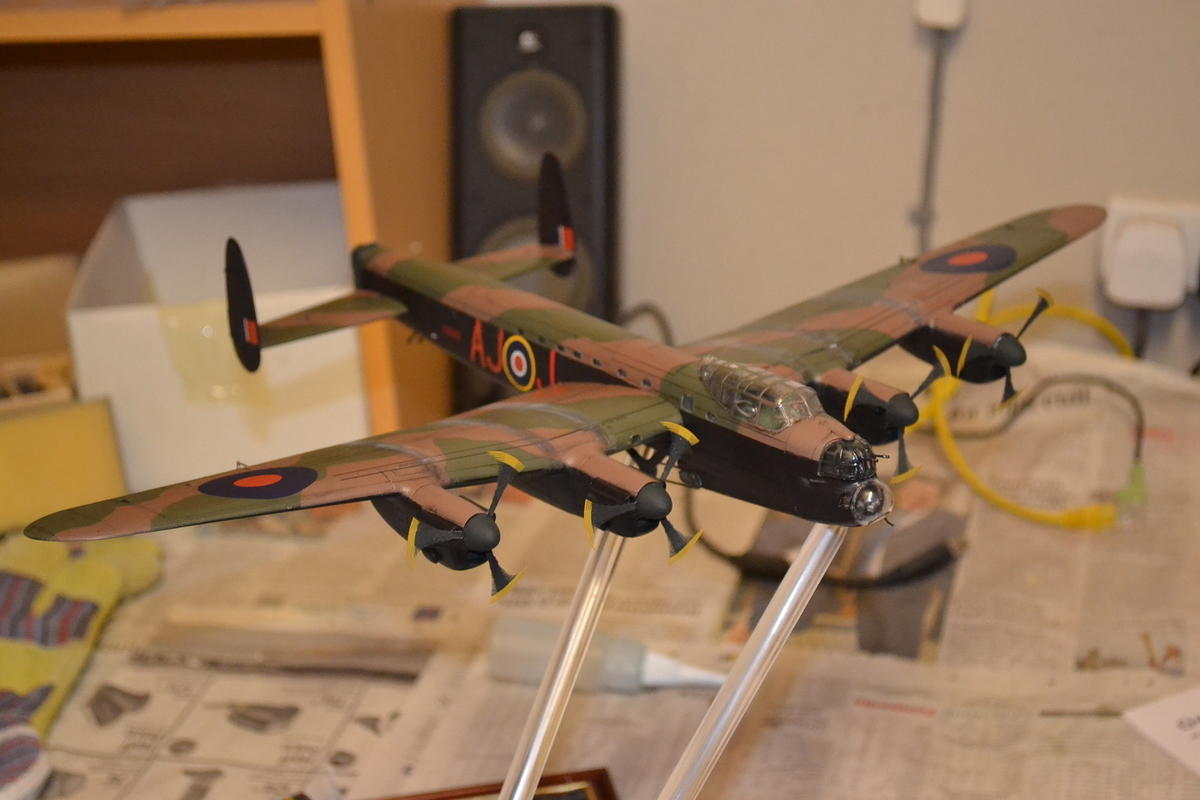 1:72 Airfix Dambuster Lancaster... "bomb gone" - Bomber Command Group ...