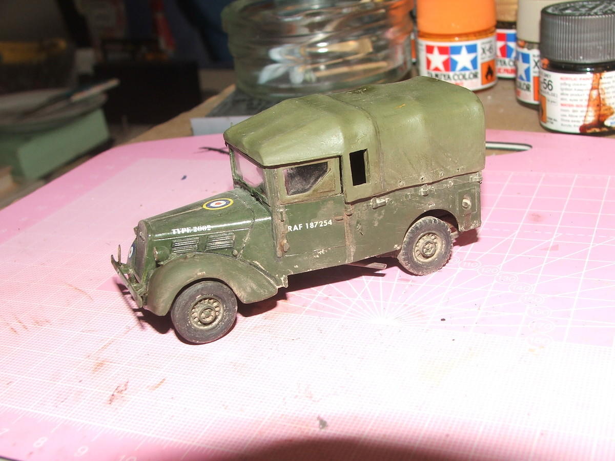 Tamiya 1/35 British RAF light utility car "Tilly" - Ready for ...