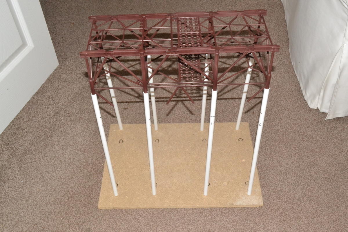 1:200 Revell North Cormorant Oil Rig - Work in Progress - Maritime ...