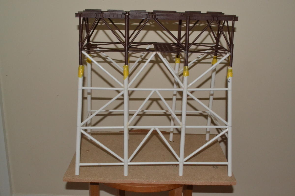 1:200 Revell North Cormorant Oil Rig - Work in Progress - Maritime ...