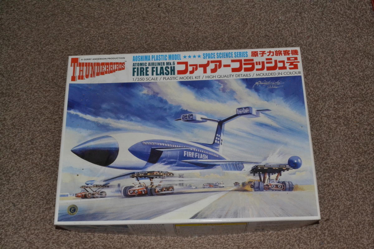 Aoshima Fireflash and Thunderbird 4 diorama - Work In Progress - SF ...