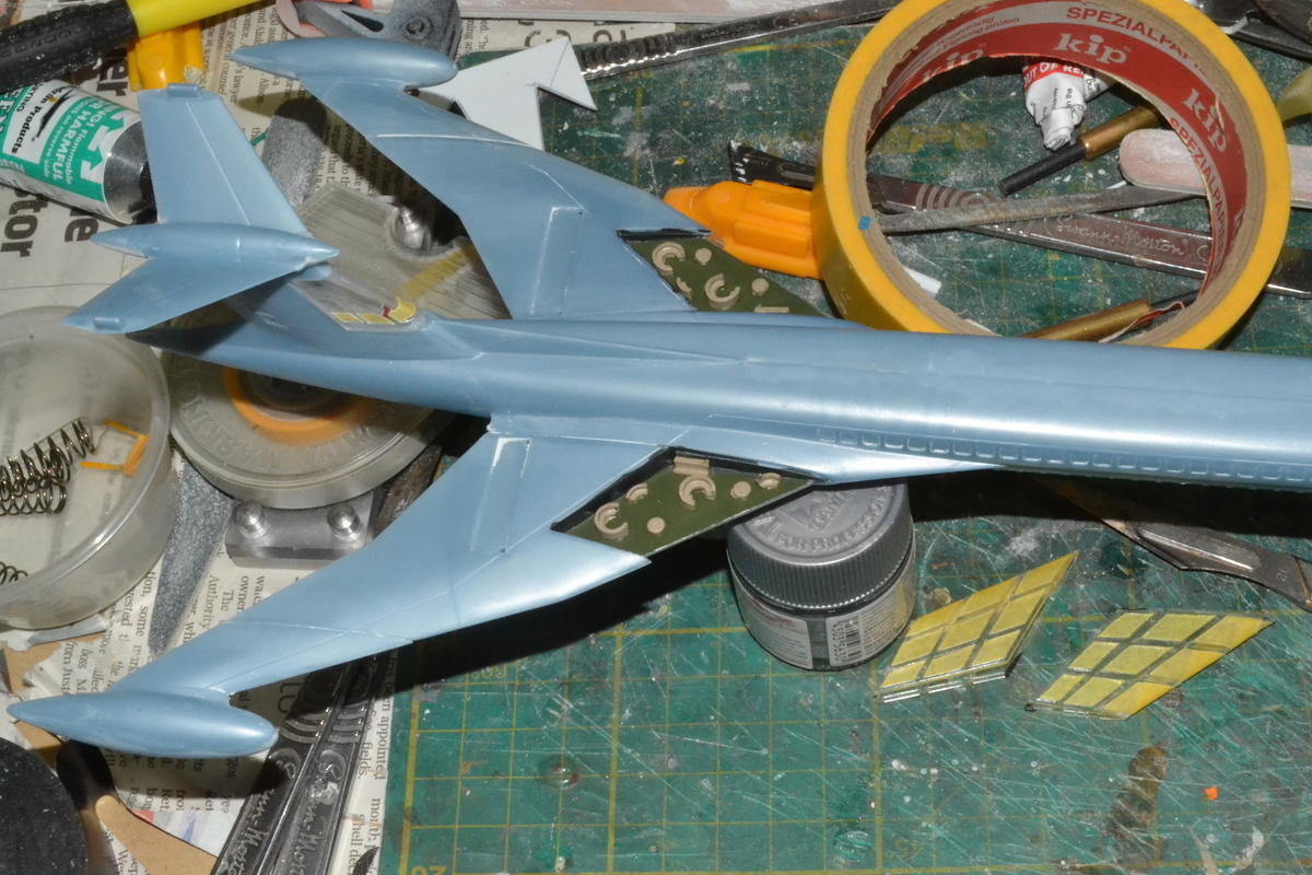 Aoshima Fireflash and Thunderbird 4 diorama - Work In Progress - SF ...