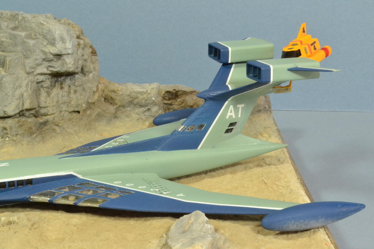Aoshima Fireflash and Thunderbird 4 diorama - Work In Progress - SF ...