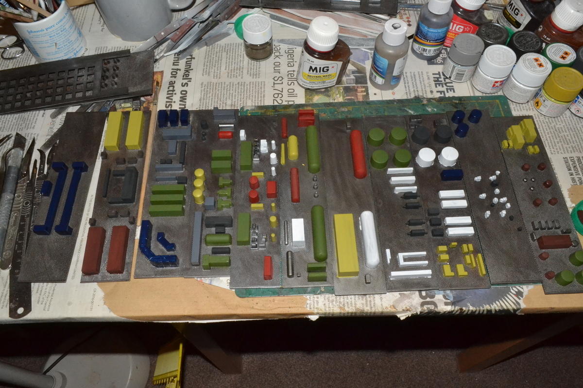 1:200 Revell North Cormorant Oil Rig - Page 3 - Work in Progress ...