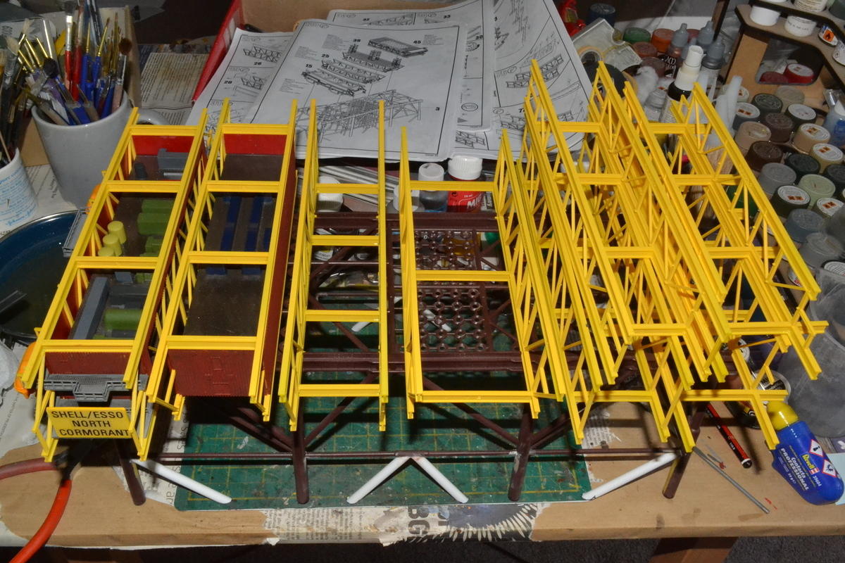 1:200 Revell North Cormorant Oil Rig - Page 3 - Work in Progress ...