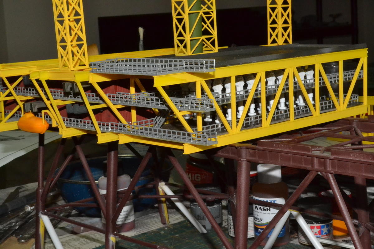 1:200 Revell North Cormorant Oil Rig - Page 3 - Work in Progress ...