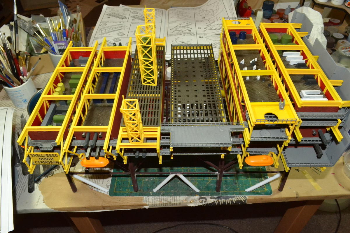 1:200 Revell North Cormorant Oil Rig - Page 3 - Work in Progress ...