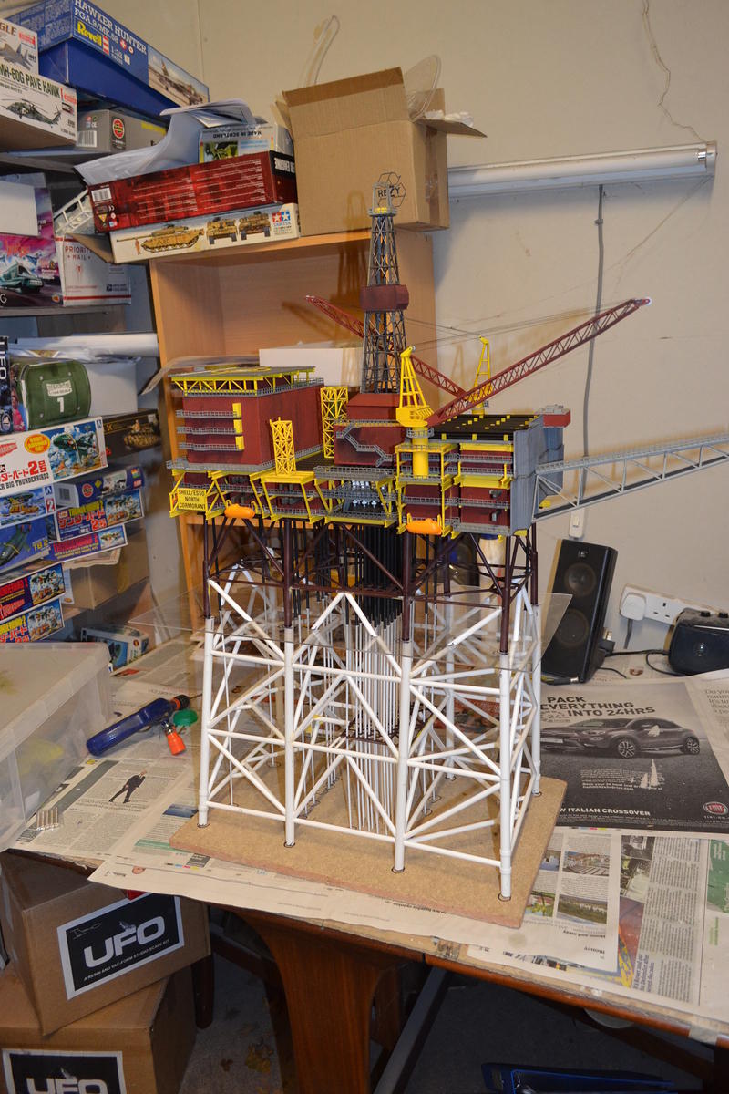 1:200 Revell North Cormorant Oil Rig - Page 4 - Work in Progress ...