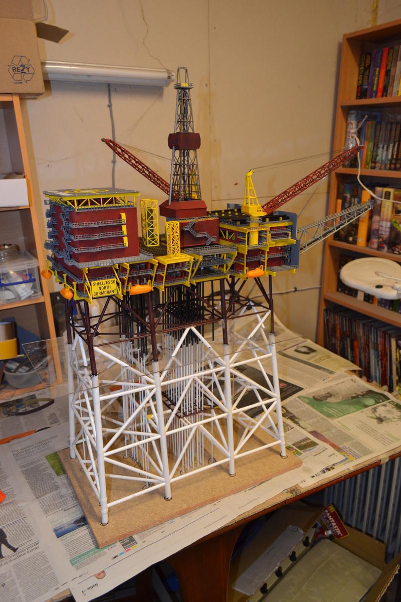 1:200 Revell North Cormorant Oil Rig - Page 4 - Work in Progress ...