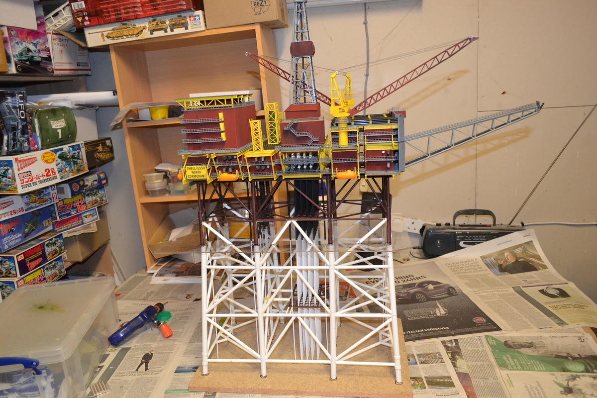 1:200 Revell North Cormorant Oil Rig - Page 4 - Work in Progress ...