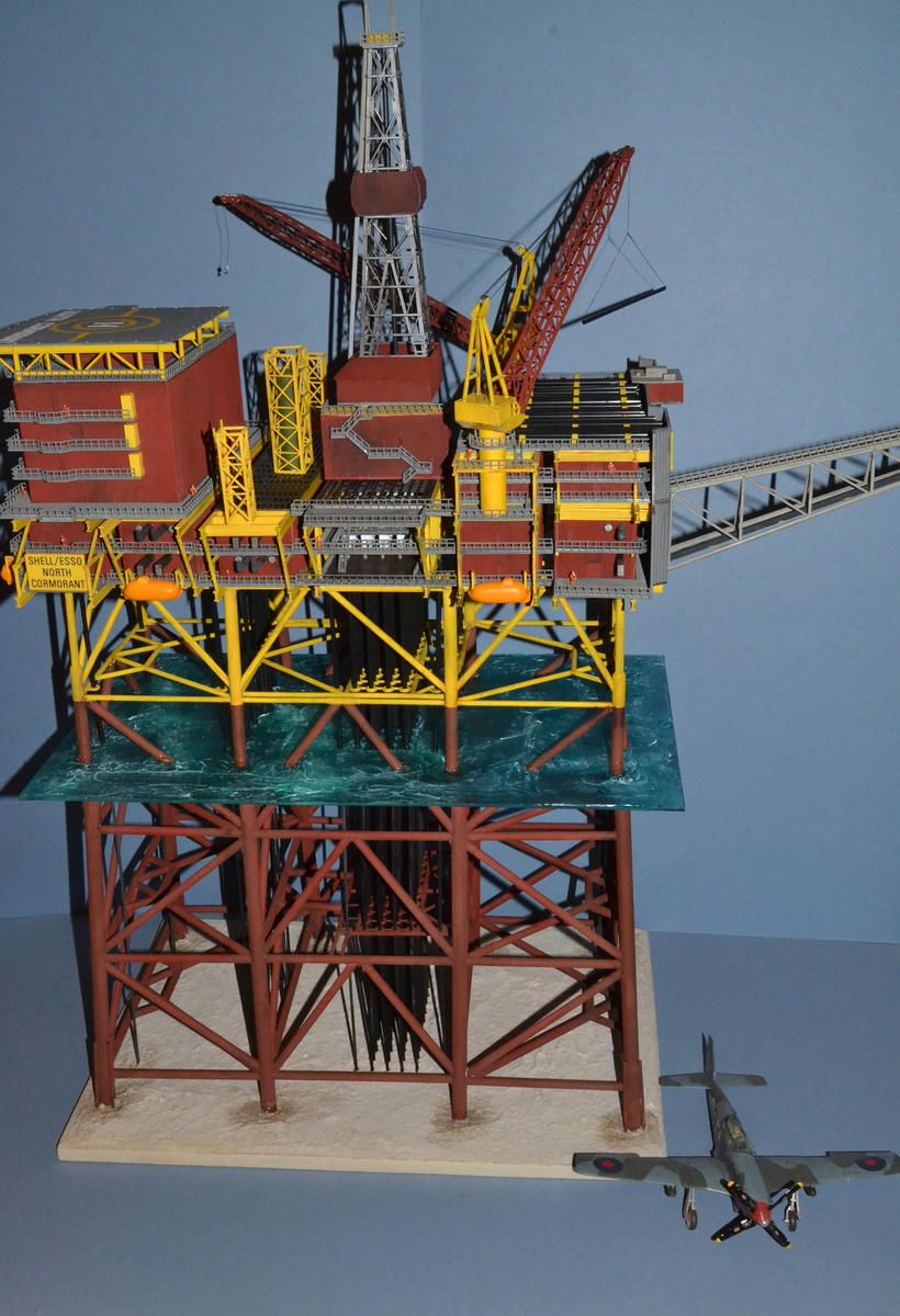 North Cormorant Oil Platform - 1:200 from Revell - Ready for Inspection ...