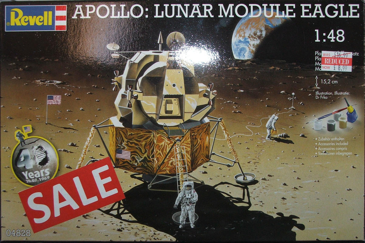 Apollo Lunar Module in 1:48 - Out of the Box Group Build - Britmodeller.com
