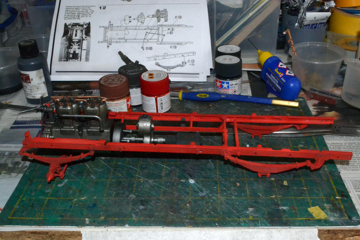 1:16 1914 Dennis Fire Engine by Bandai FINISHED - Made In Britain II GB ...