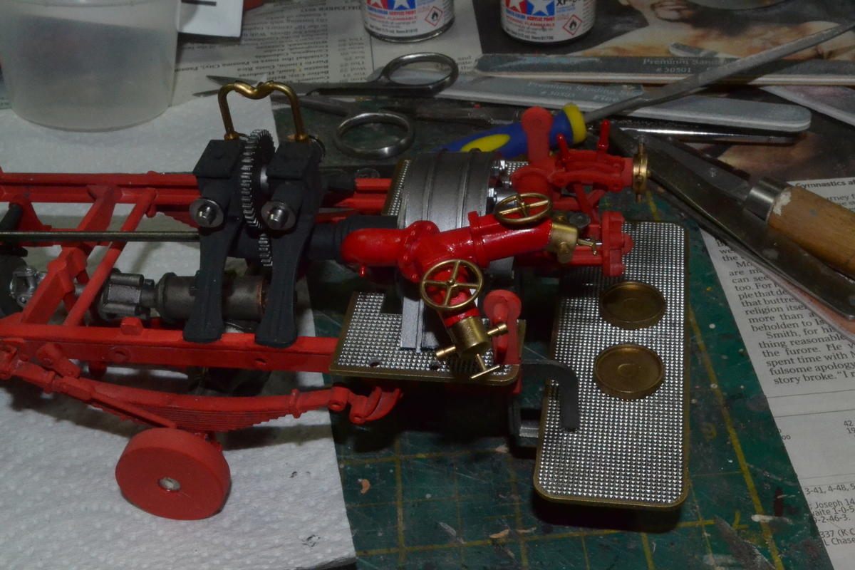 1:16 1914 Dennis Fire Engine by Bandai FINISHED - Made In Britain II GB ...