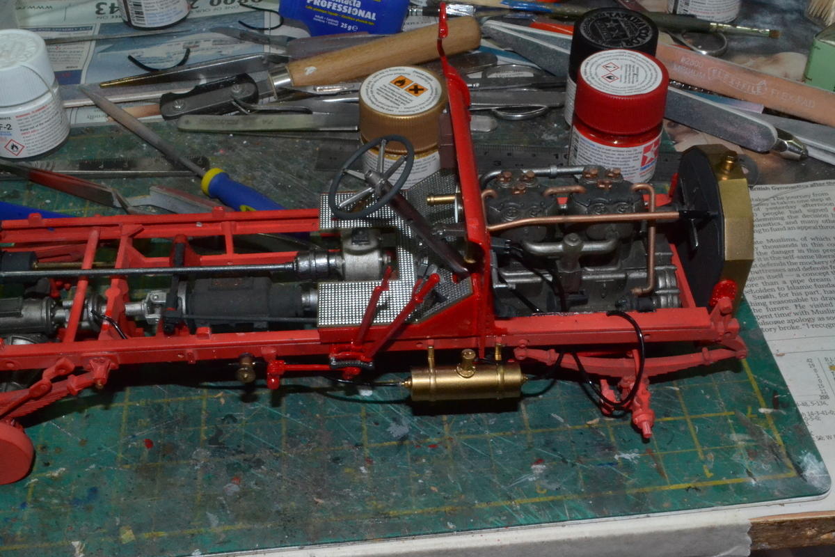 1:16 1914 Dennis Fire Engine by Bandai FINISHED - Made In Britain II GB ...