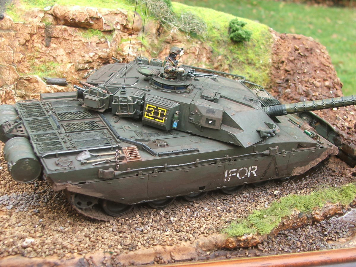 1:35 Challenger I Mk3 with dozer blade - Ready for Inspection - Armour ...