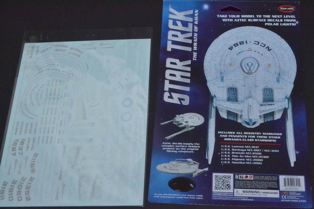 1:1000 Polar Lights USS Reliant - my one and only Star Trek Kit ...