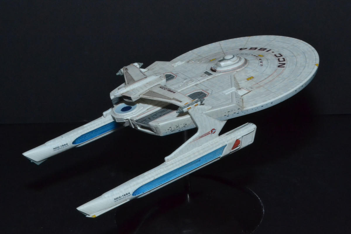 1:1000 Polar Lights USS Reliant - my one and only Star Trek Kit ...