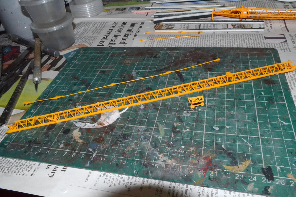 HO scale Kibri Tower Crane [Completed!] - Work In Progress - Vehicles ...