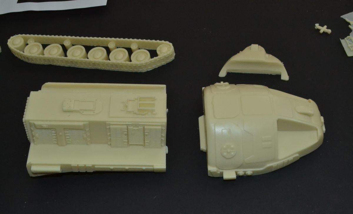 1:48 Scale Space:1999 Lunar Tank #1 from UNCL [COMPLETE!!] - Work In ...