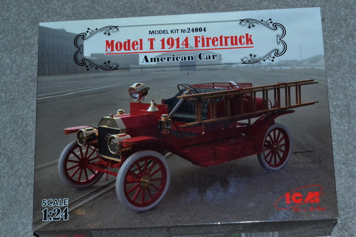 1:24 Ford Model T Fire Engine from ICM - Ready For Inspection ...