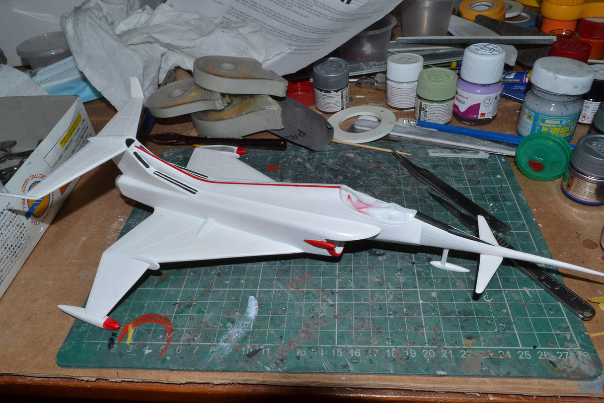 1:48 Captain Scarlet Angel Interceptor - resin kit from UNCL ...