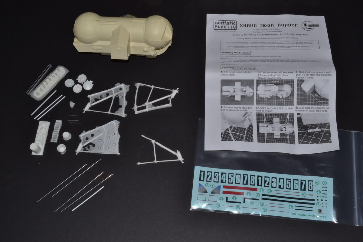 1:72 SHADO Moon Hopper from Fantastic Plastic - Anything But Injection ...