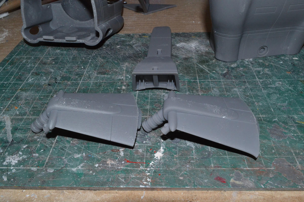 1:24 SHADO Interceptor, 3D print from Alain Rivard - Work In Progress ...