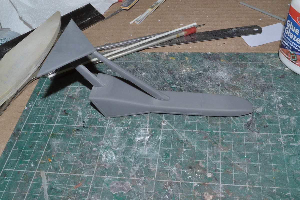 1:24 SHADO Interceptor, 3D print from Alain Rivard - Work In Progress ...