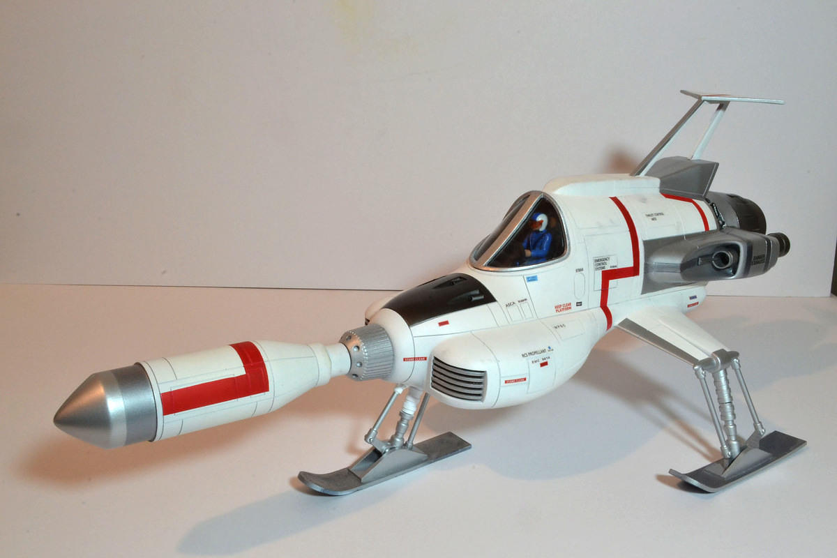 1:24 3D print kit UFO Moonbase Interceptor - Ready for Inspection - SF ...