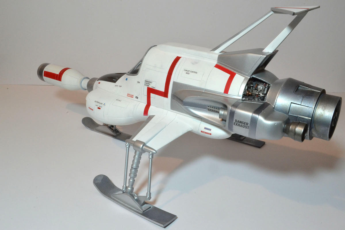 1:24 3D print kit UFO Moonbase Interceptor - Ready for Inspection - SF ...