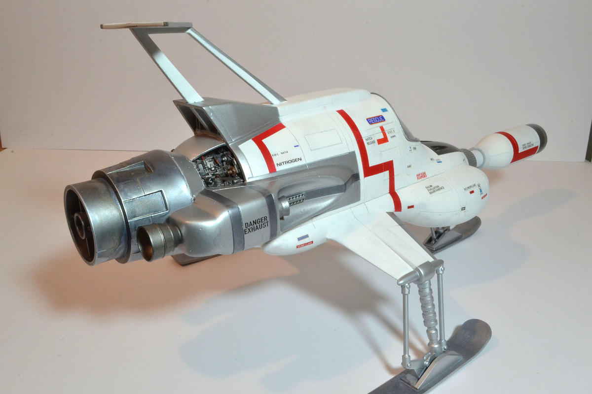 1:24 3D print kit UFO Moonbase Interceptor - Ready for Inspection - SF ...