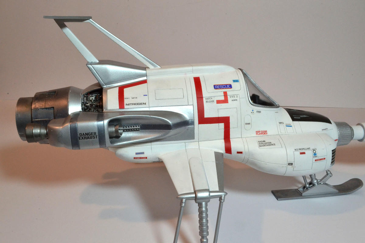 1:24 3D print kit UFO Moonbase Interceptor - Ready for Inspection - SF ...