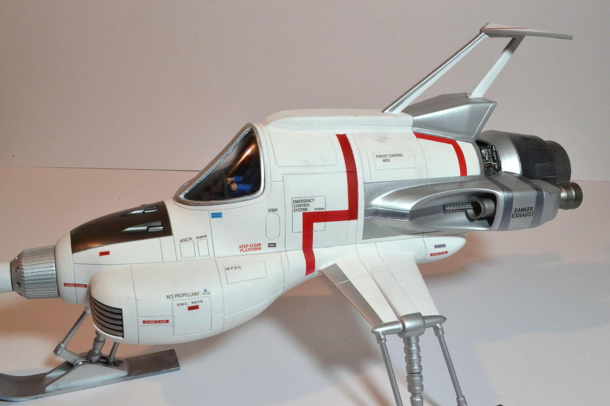 1:24 3D print kit UFO Moonbase Interceptor - Ready for Inspection - SF ...