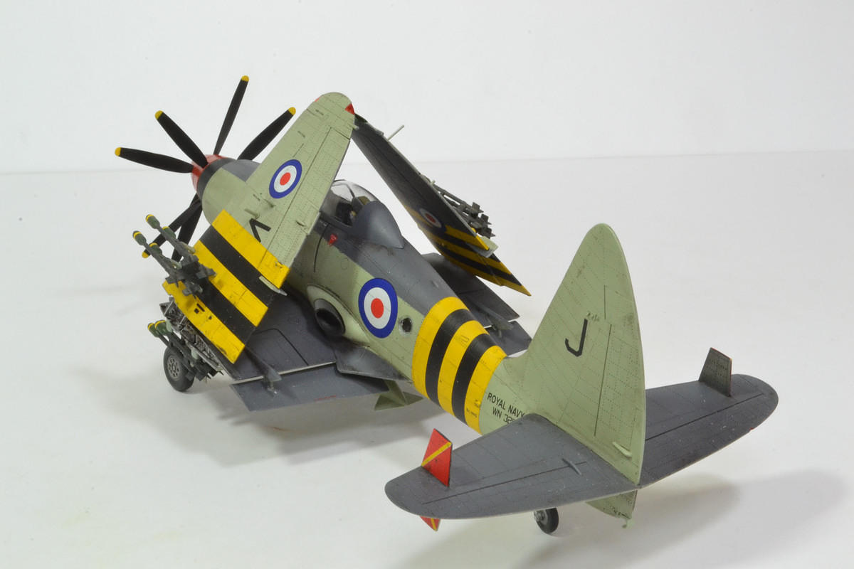 1:48 Westland Wyvern S4 ,Trumpeter with added wing fold detail and ...