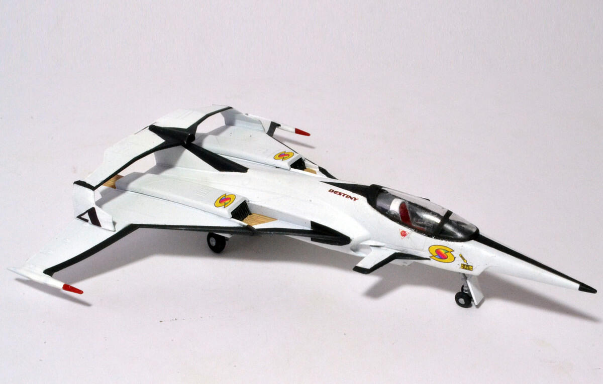 1:72 Spectrum Falcon from New Captain Scarlet, kit by Fantastic Plastic ...